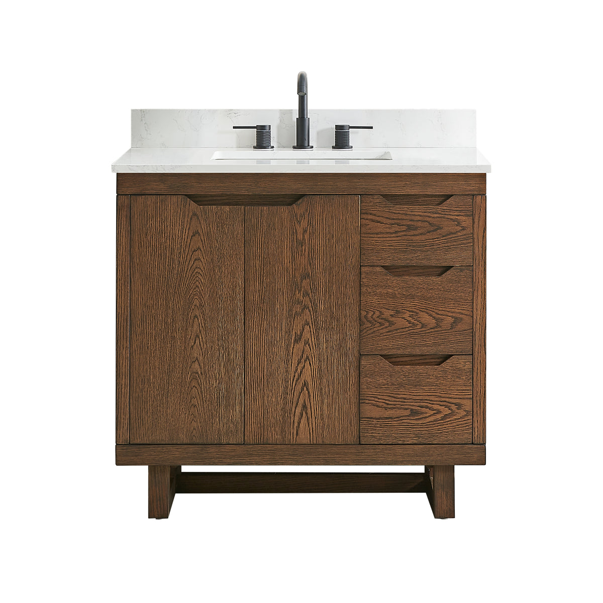 Mowry 36"/48"/60"/72" single/double vanity with top – Altair Design USA