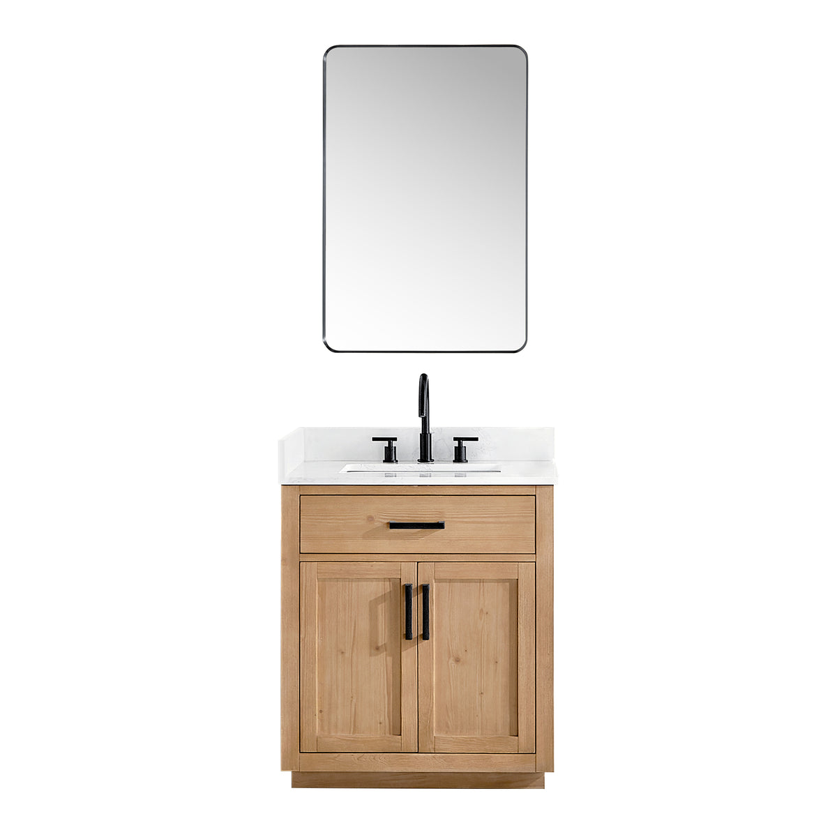 Gavino 30" single vanity with top – Altair Design USA