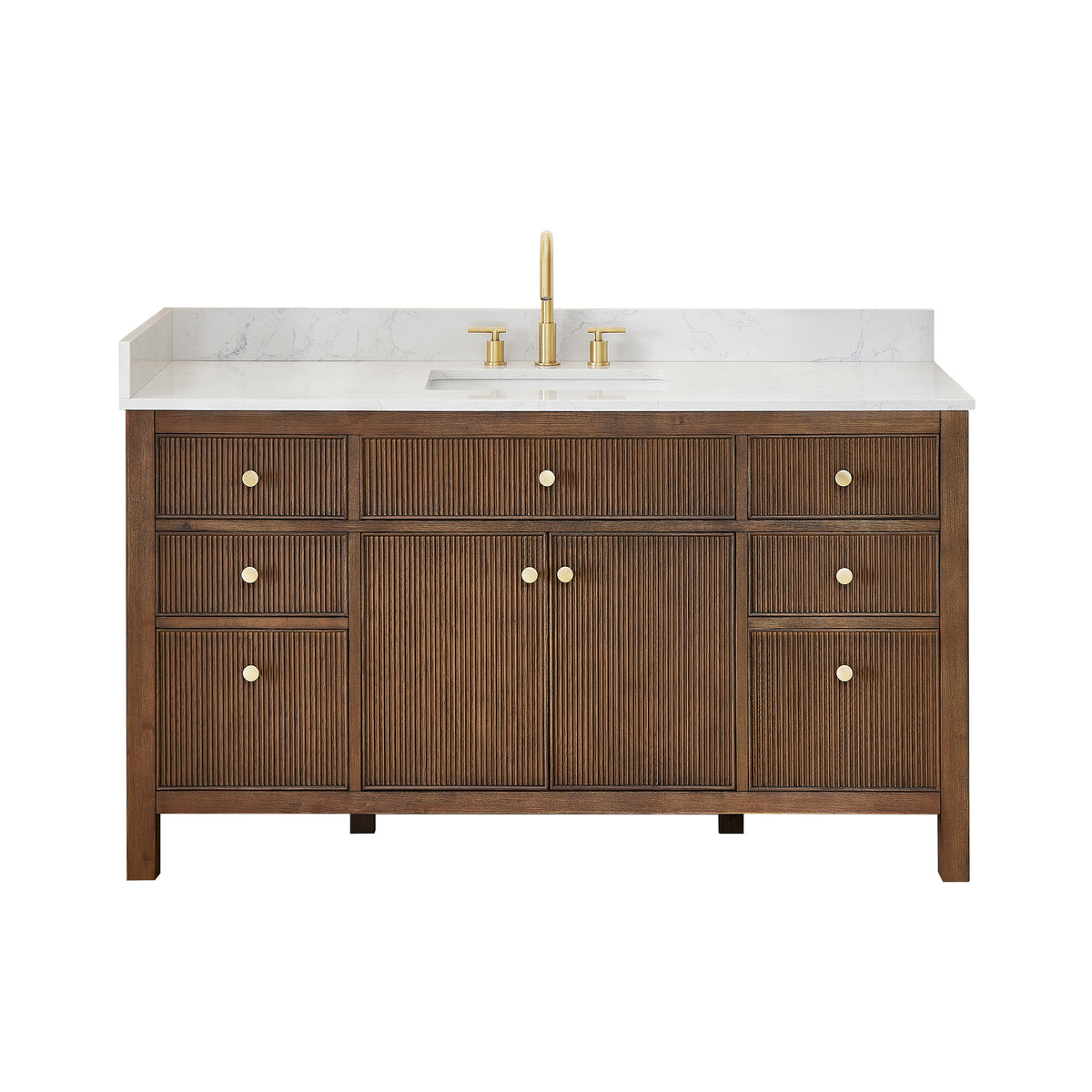 Cerrito 60" single vanity with top – Altair Design USA