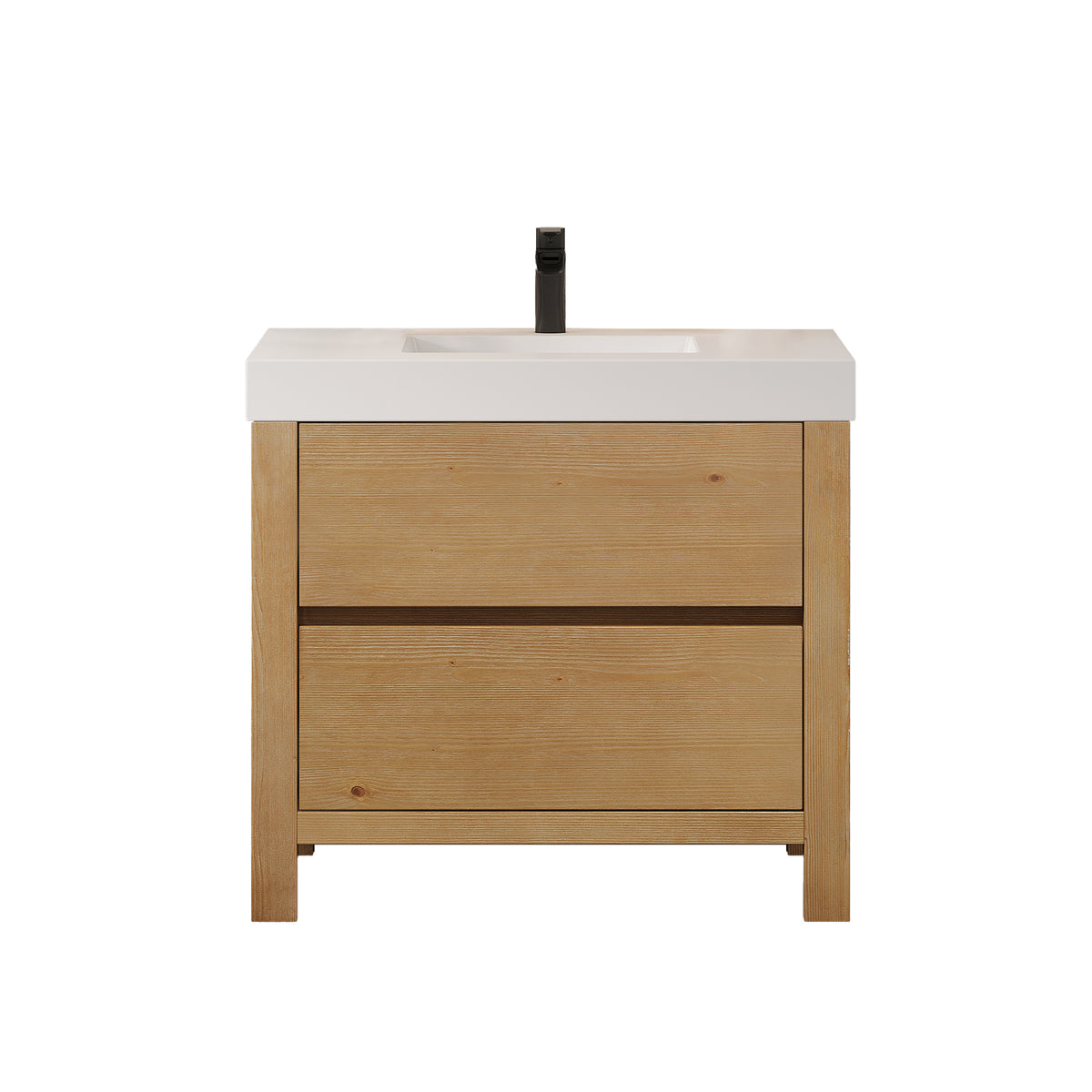 Cascadia 36"/48"/60"/72" single/double vanity with top – Altair Design USA
